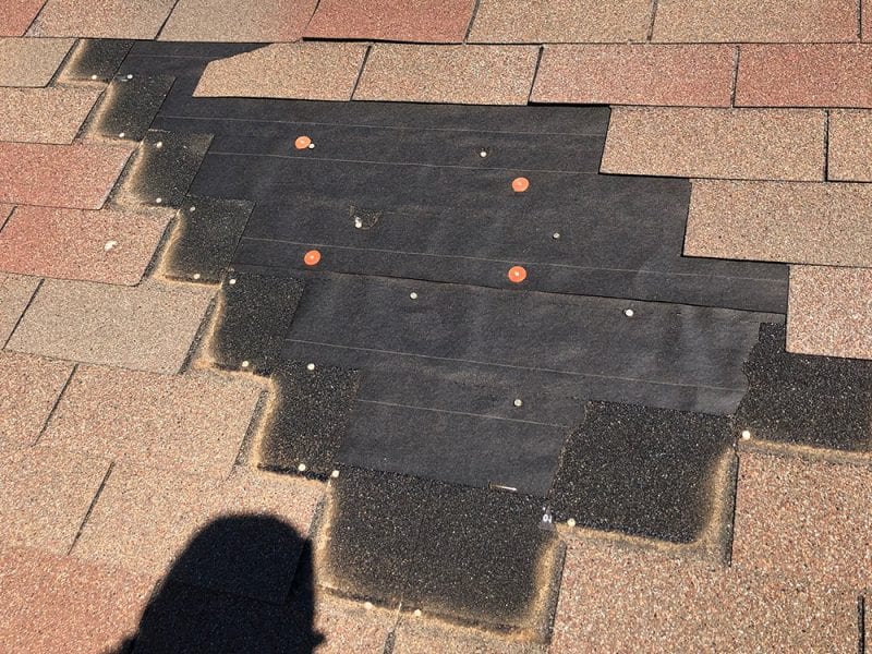 Shingle Damage from High Winds | Wichita KS | Roof Damage